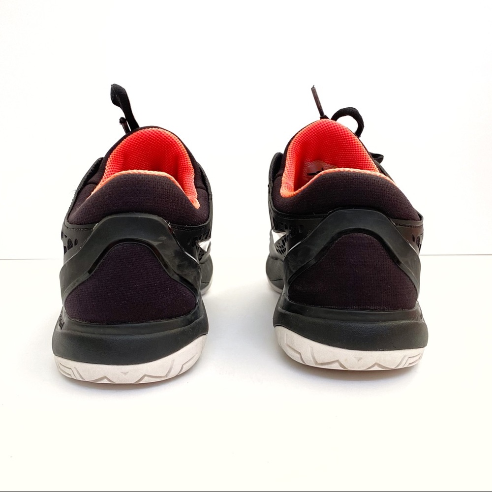 Nike Court Air Zoom Black White Rubber Cage Lace Up S… - Gem